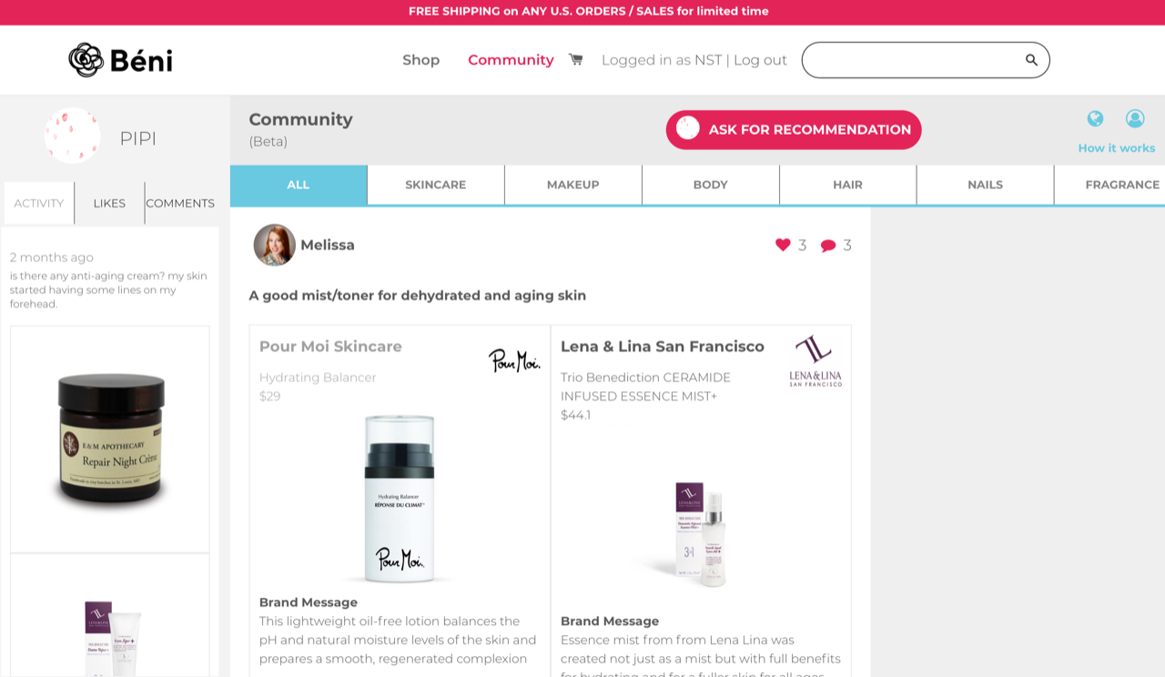 The Modern Beauty Matchmaker: Béni Taps Technology To Pair Natural ...