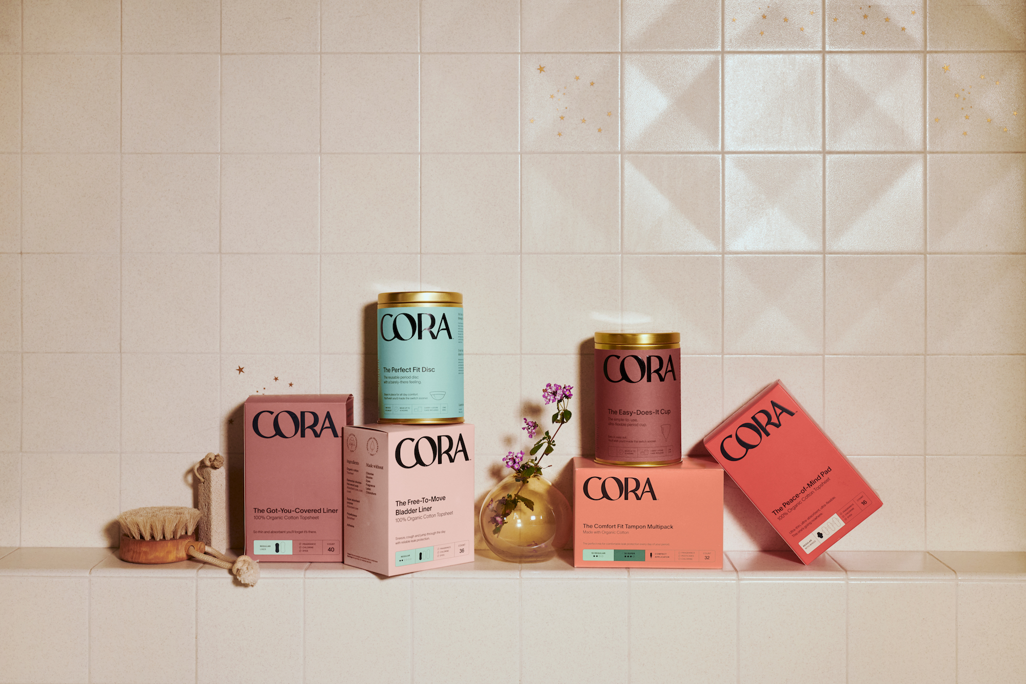 Period Care Specialist Cora Reveals Colorful Rebrand And New Wellness ...
