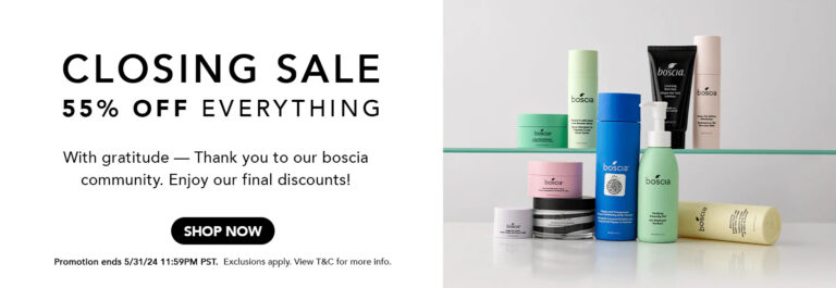 Pioneering Clean Beauty Brand Boscia Closes | Beauty Independent